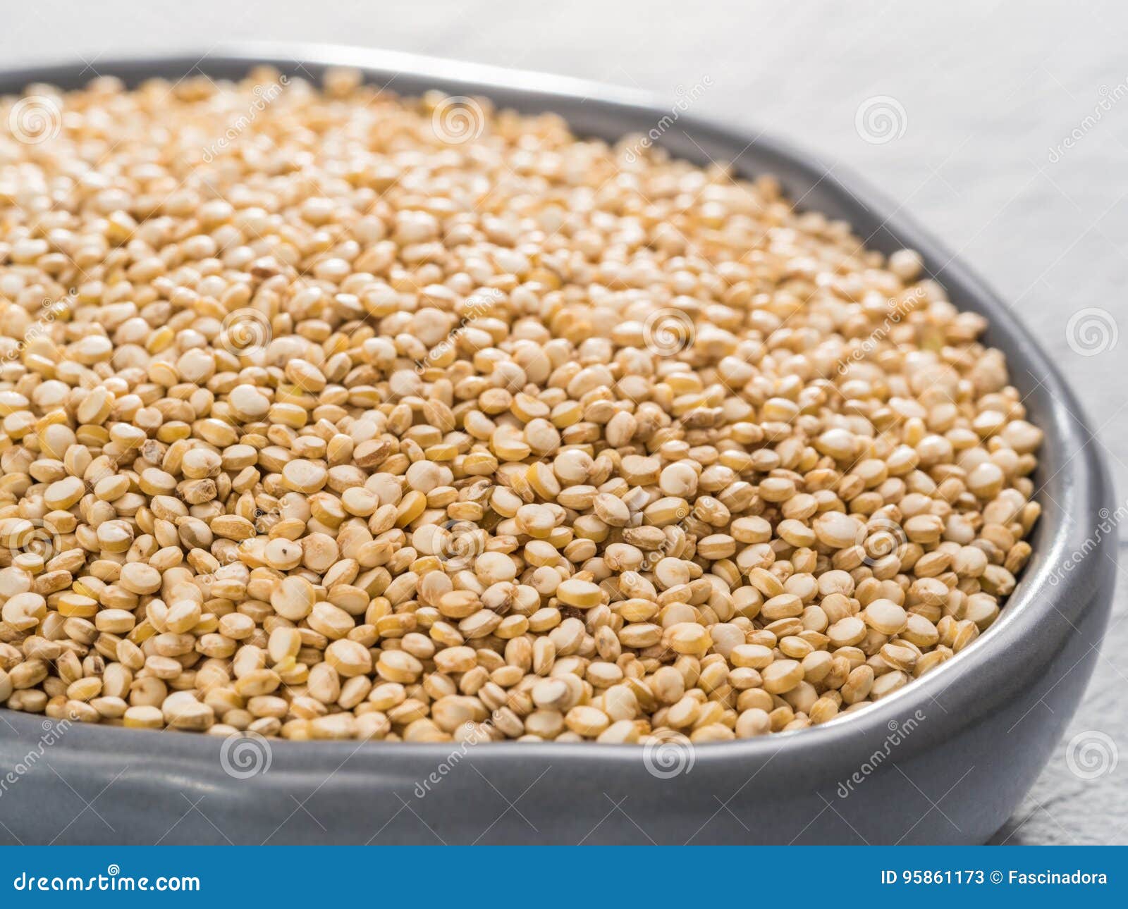 Cierre Seco De La Quinoa Para Arriba Imagen de archivo - Imagen de ...