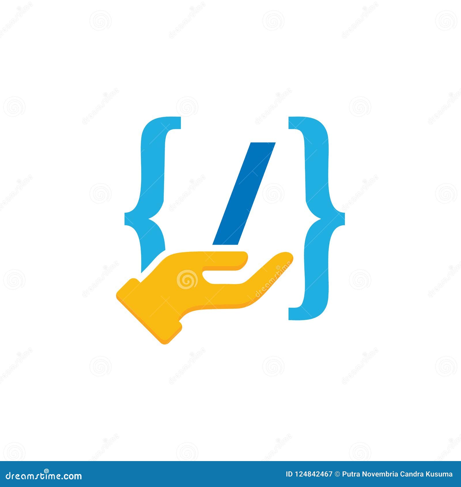 Cifre El Cuidado Logo Icon Design Ilustración del Vector - Ilustración ...