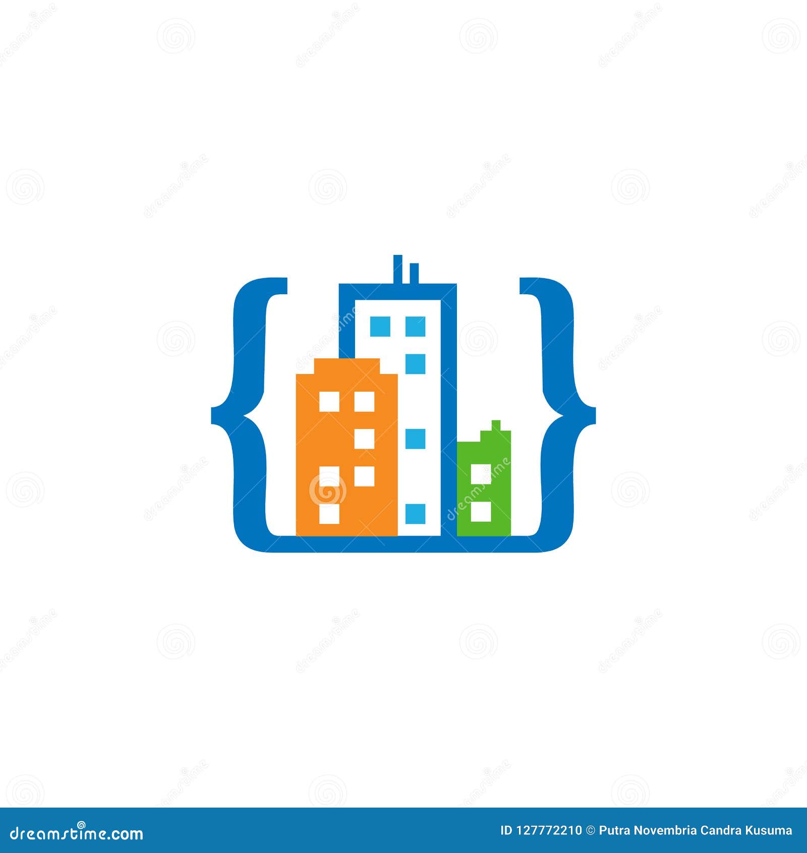 Cifre La Ciudad Logo Icon Design Ilustración del Vector - Ilustración ...