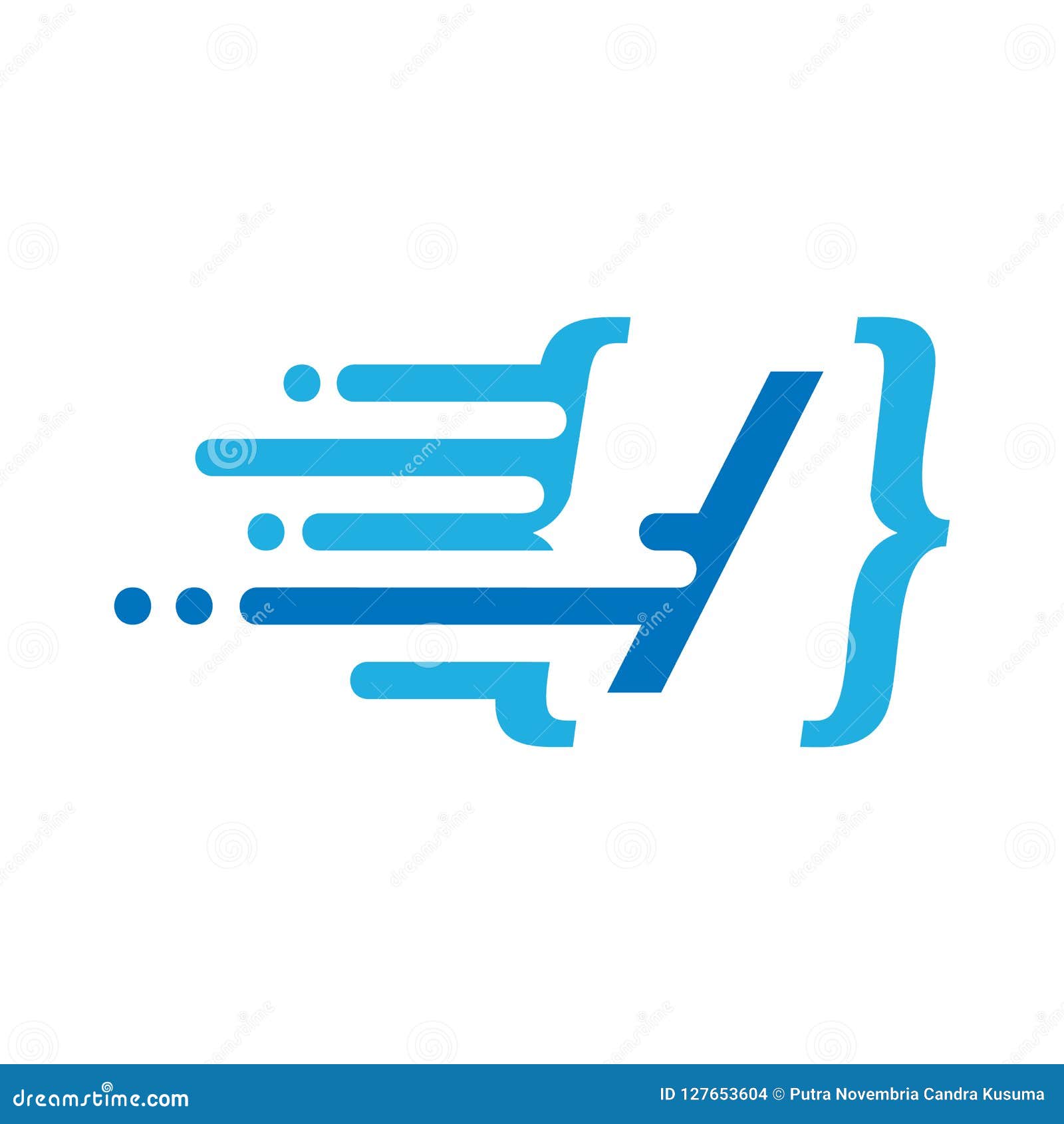 Cifre La Velocidad Logo Icon Design Stock de ilustración - Ilustración ...