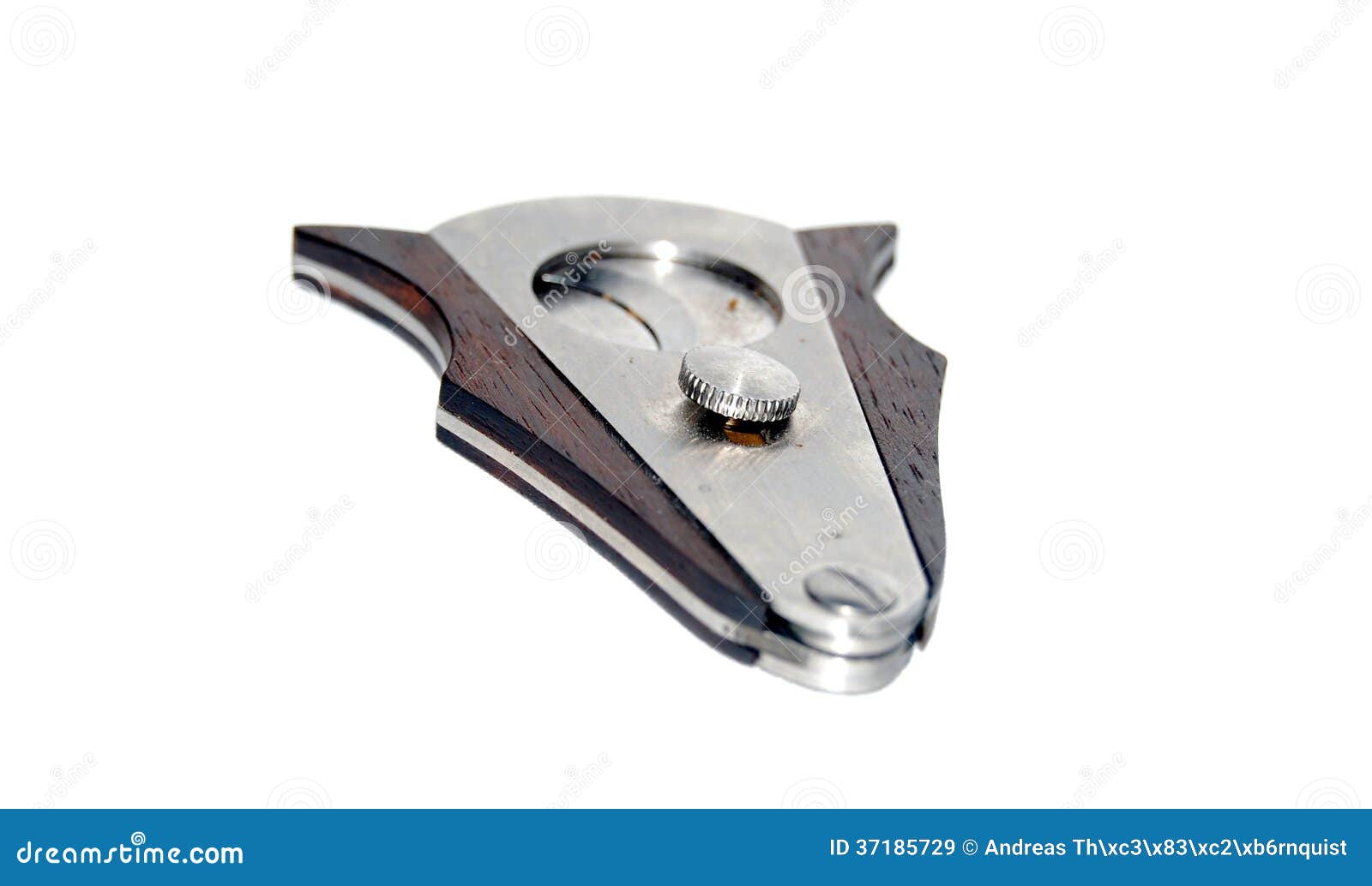 Cigar cutter stock image. Image of cutter, wood, metal - 37185729