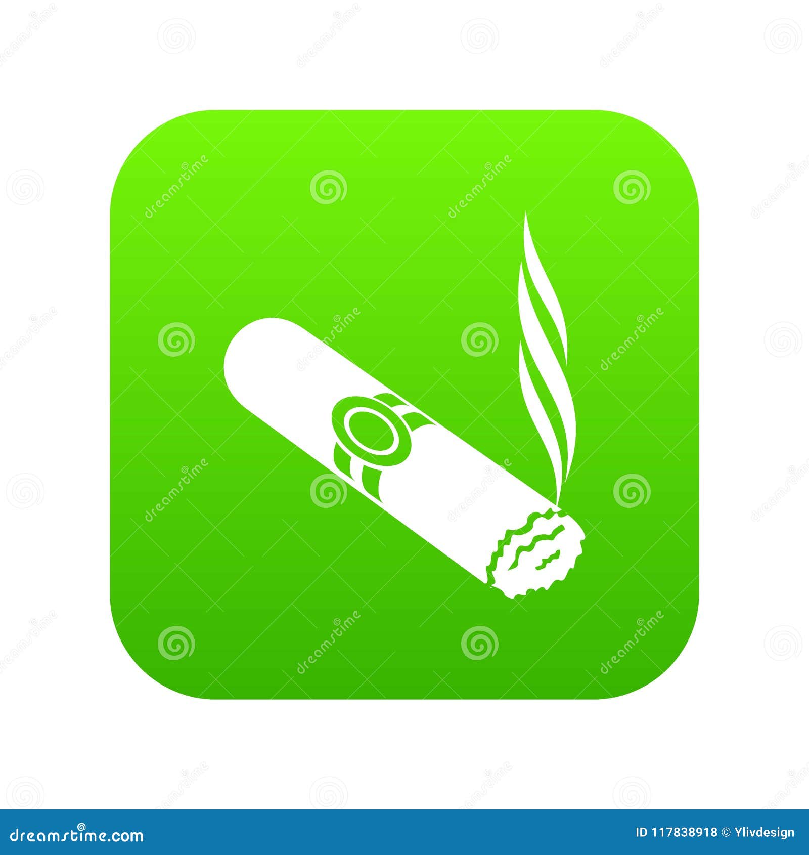 Cigar Icon Sign And Symbol. Cigar Color Icon For Website Design And ...