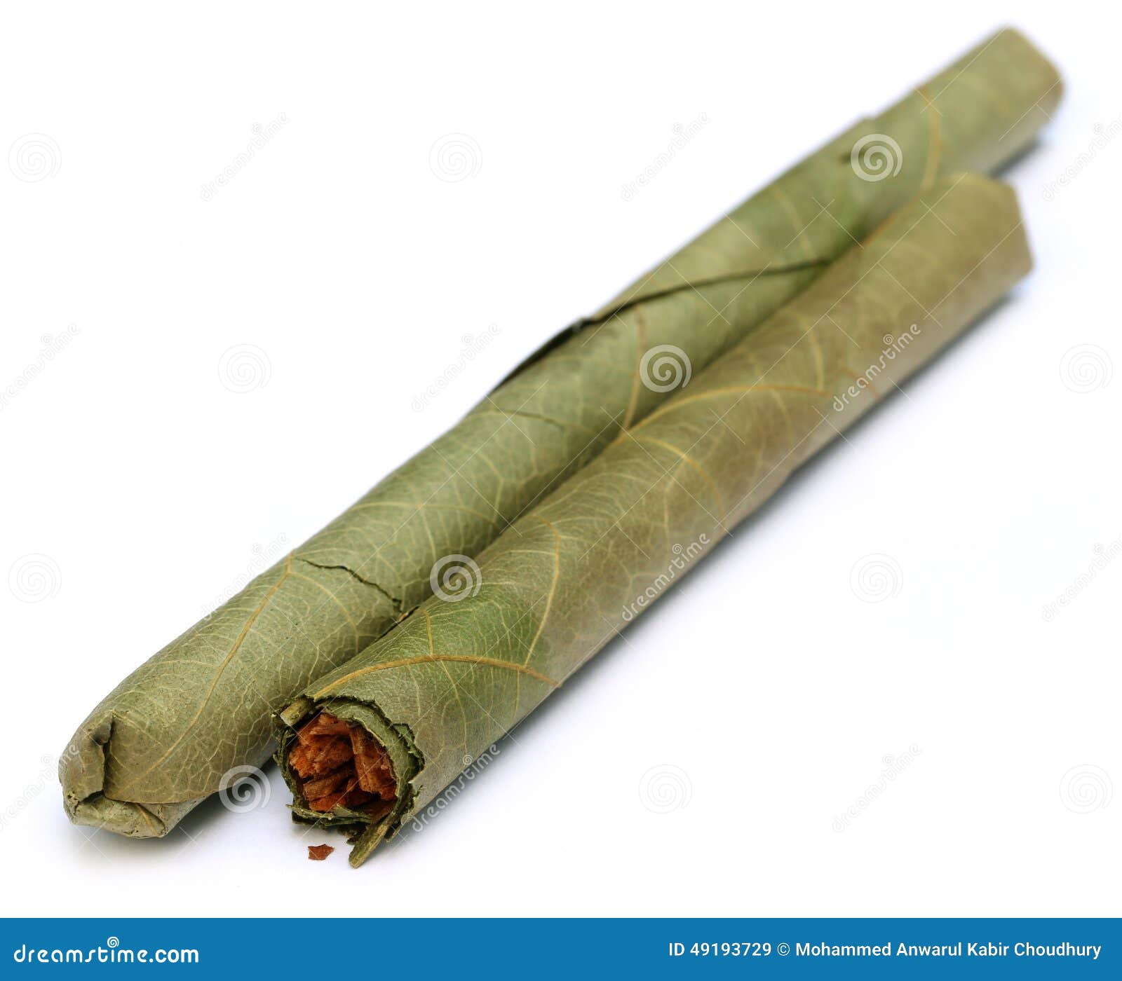 Cigar Locally Named As Cheroot in Myanmar Stock Image - Image of weed ...
