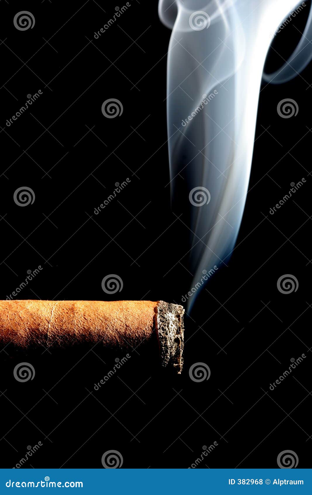 Cigar smoke stock photo. Image of lethal, fumes, dependency - 382968
