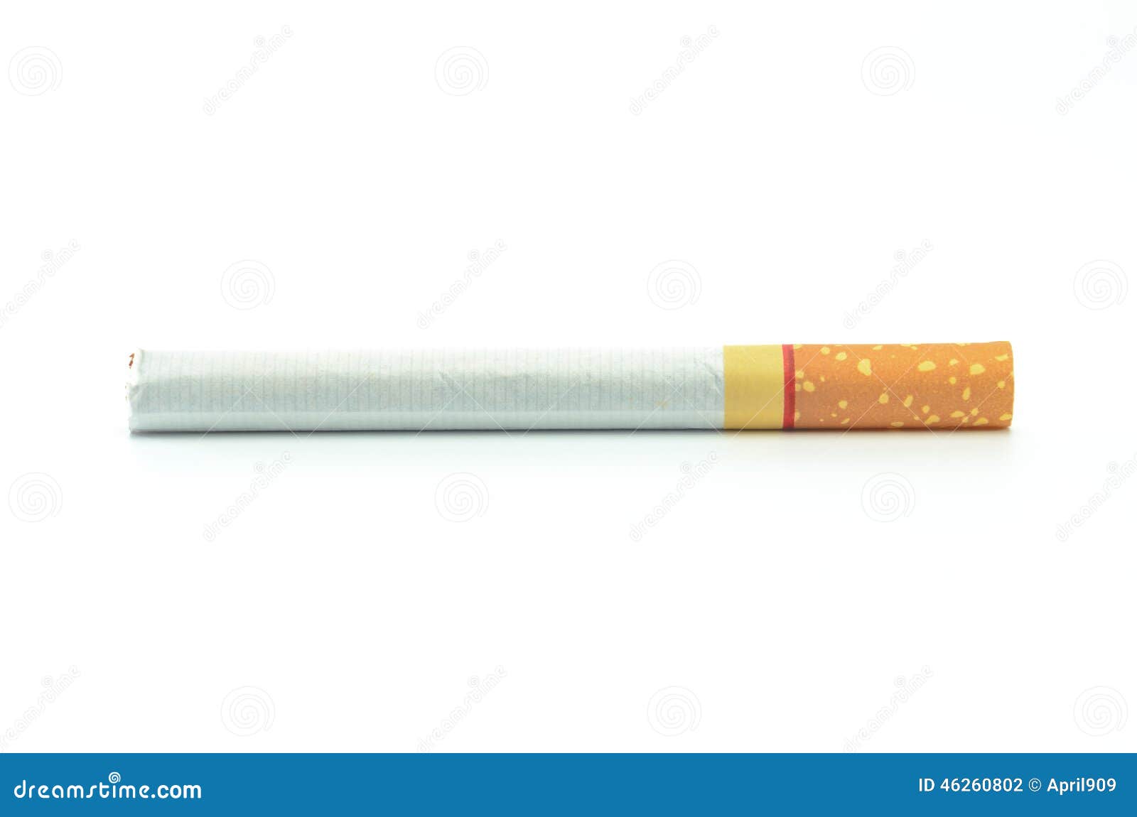 Cigarett Isolated on White Background Stock Photo - Image of tobacco ...