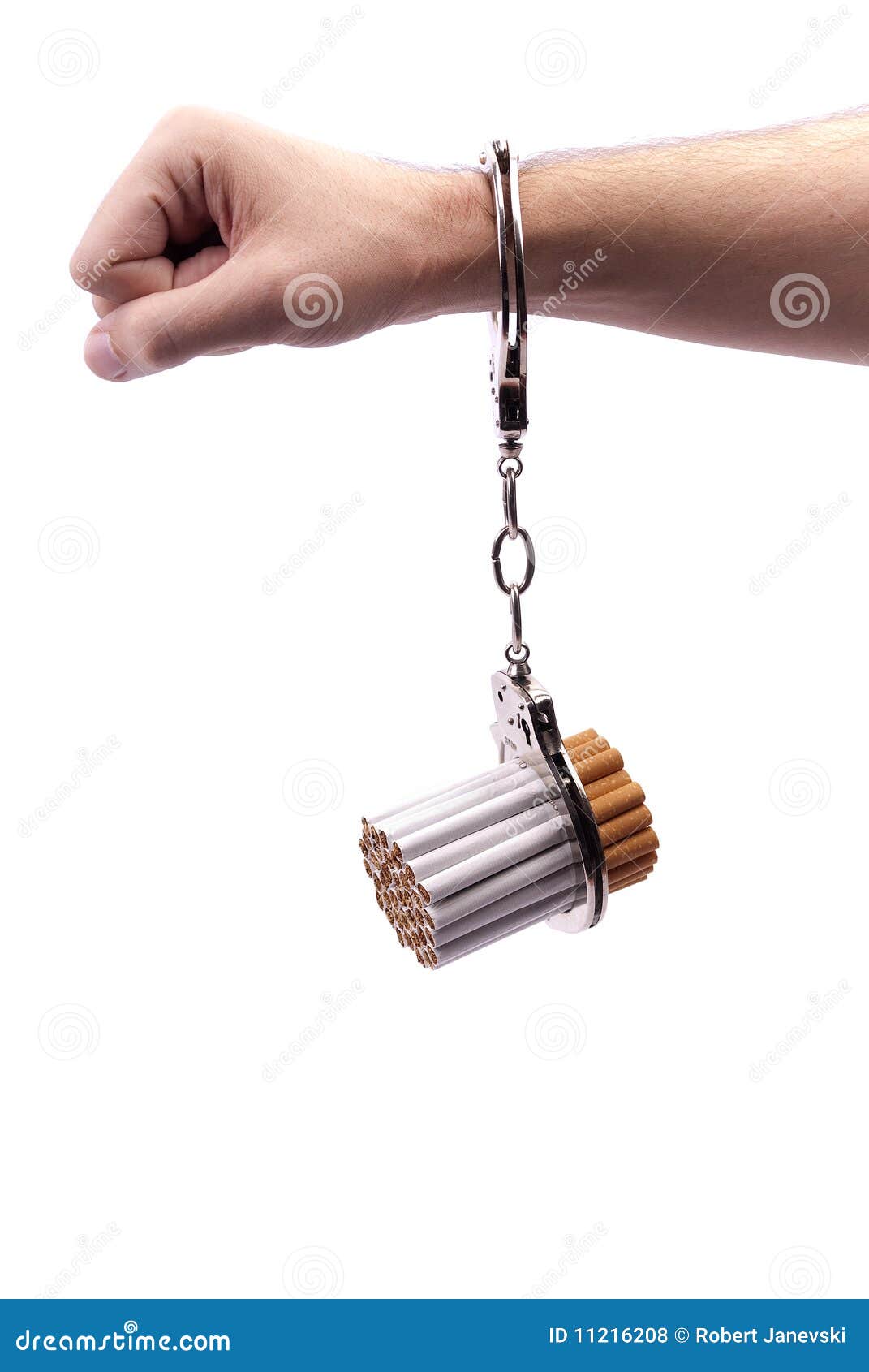 Cigarette addicted stock photo. Image of toxic, hand - 11216208