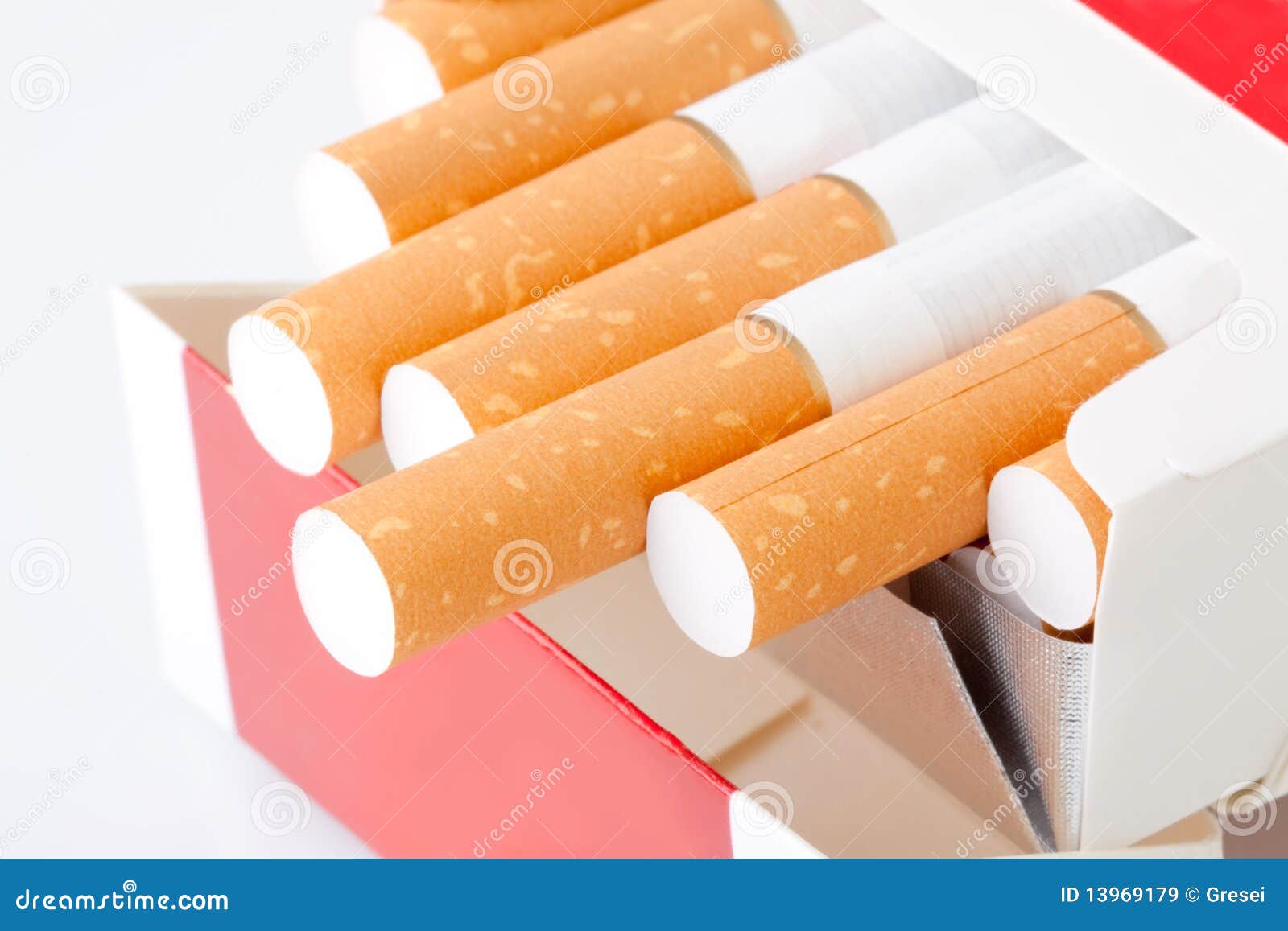 Cigarette box stock image. Image of product, addiction - 13969179