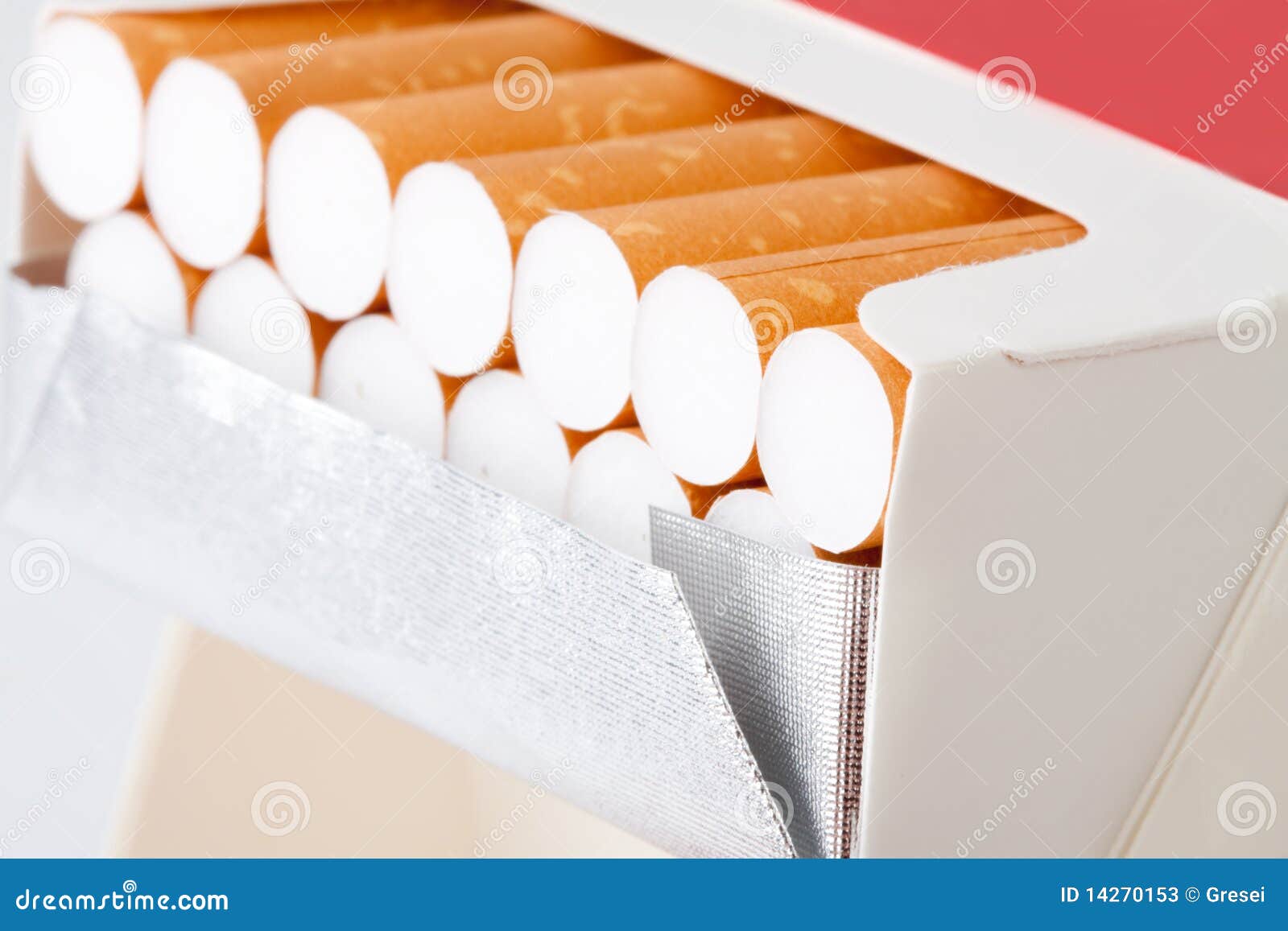 Cigarette box stock image. Image of habit, filter, product - 14270153