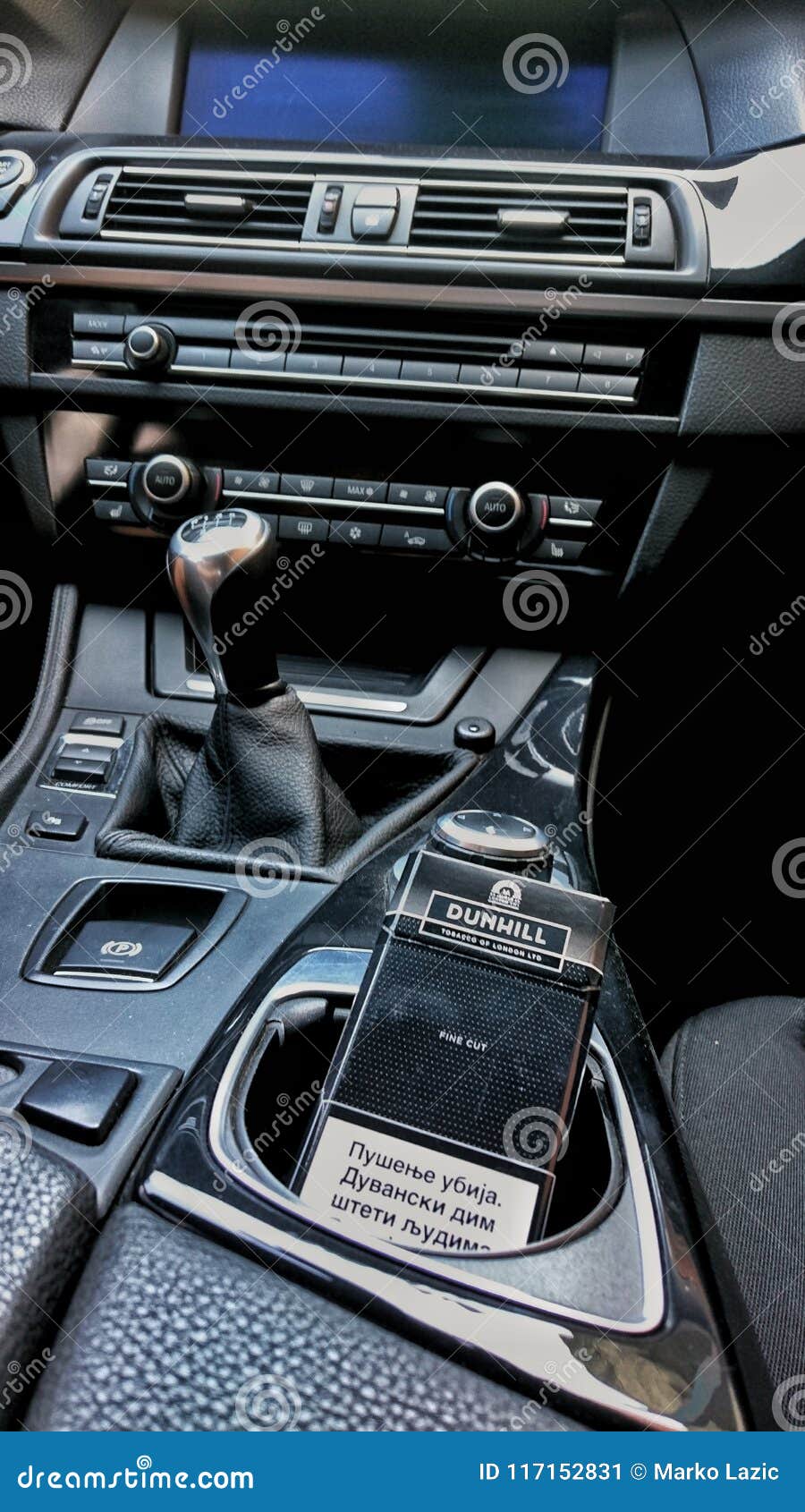 A Cigarette Box Inside a Cup Holder Editorial Photo - Image of ...