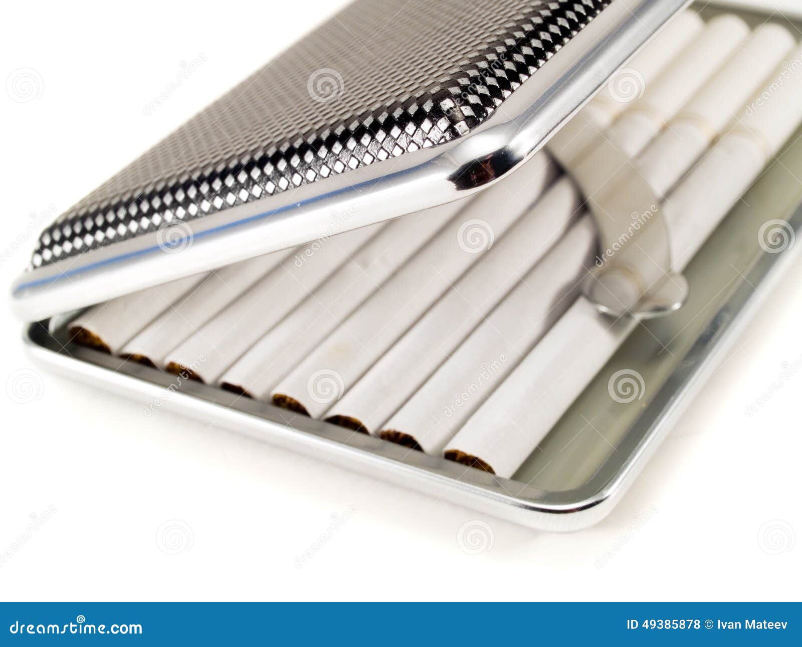 Cigarette Box stock photo. Image of issues, isolated - 49385878
