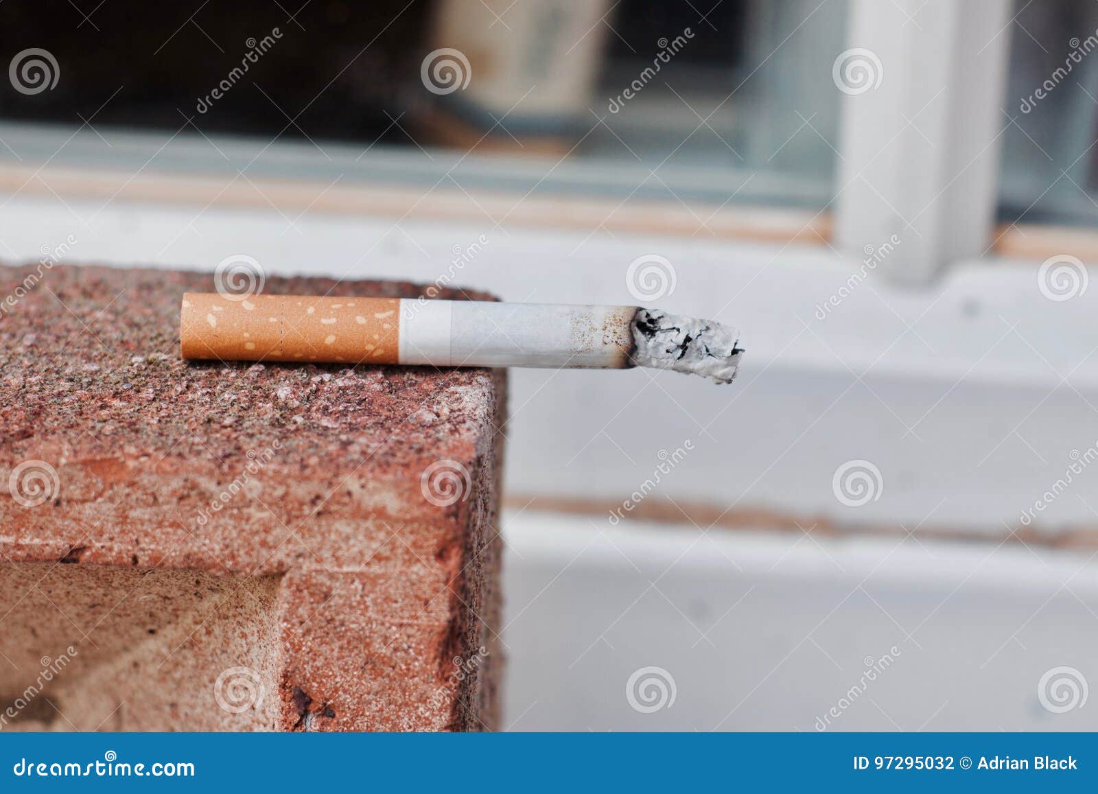 Cigarette On The Brick Royalty-Free Stock Image | CartoonDealer.com ...