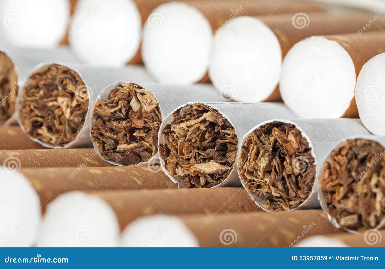 Cigarette with Brown Filter Stock Image - Image of smoke, macro: 53957859