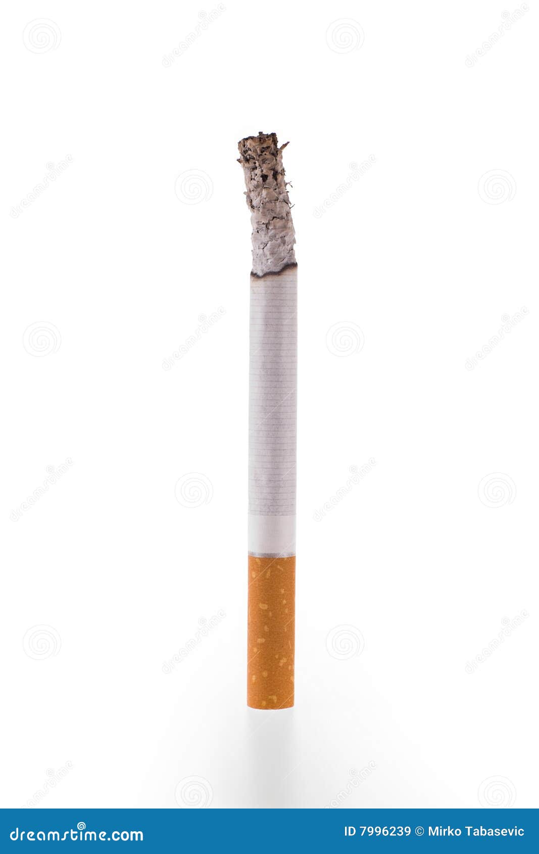 Cigarette Burn on White Background Stock Image - Image of white, smokes ...