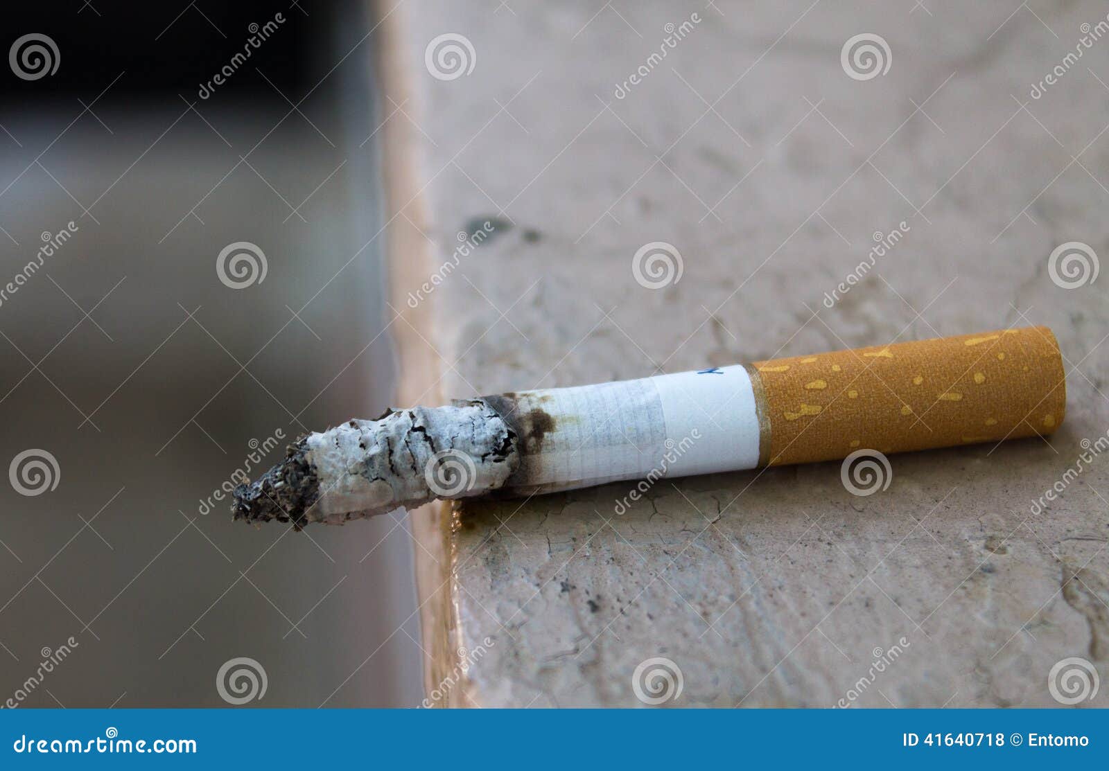 Cigarette Ash Falling