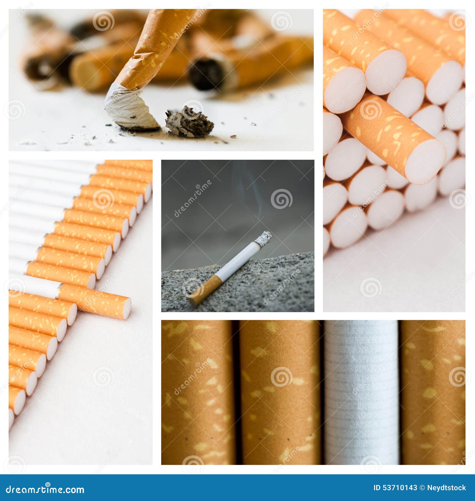 Cigarette collage stock image. Image of sign, isolated - 53710143