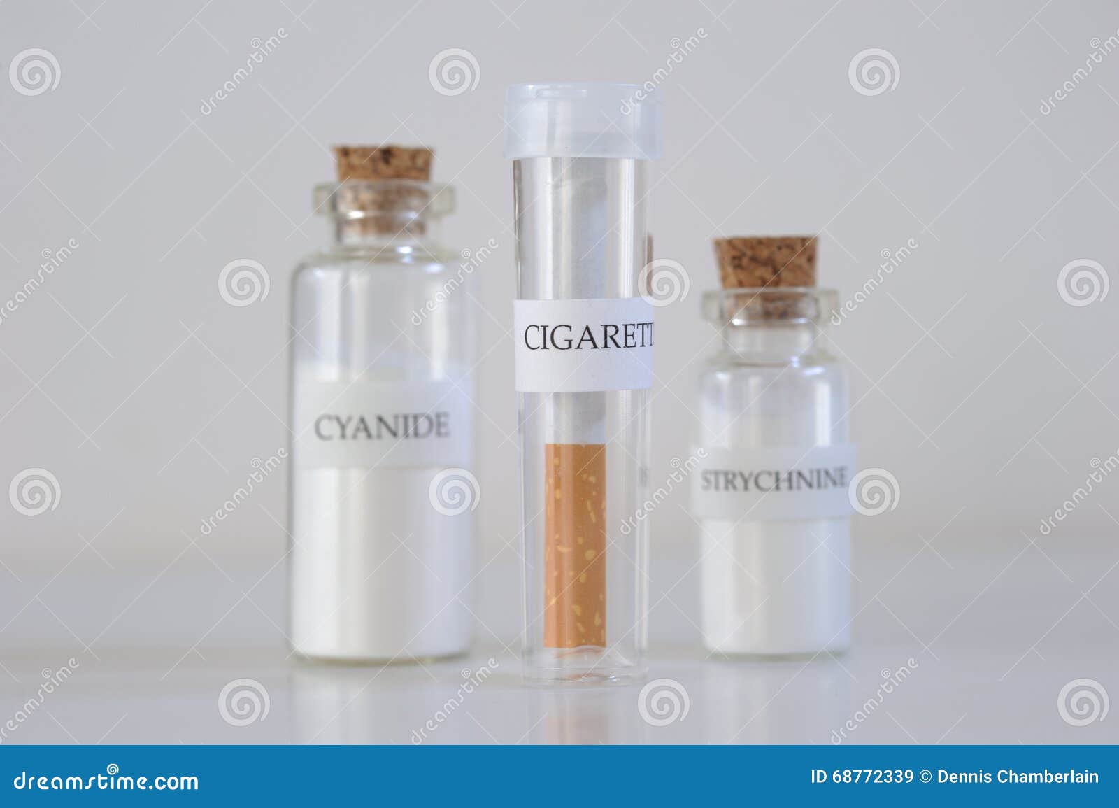 Cigarette Danger stock image. Image of strychnine, health - 68772339