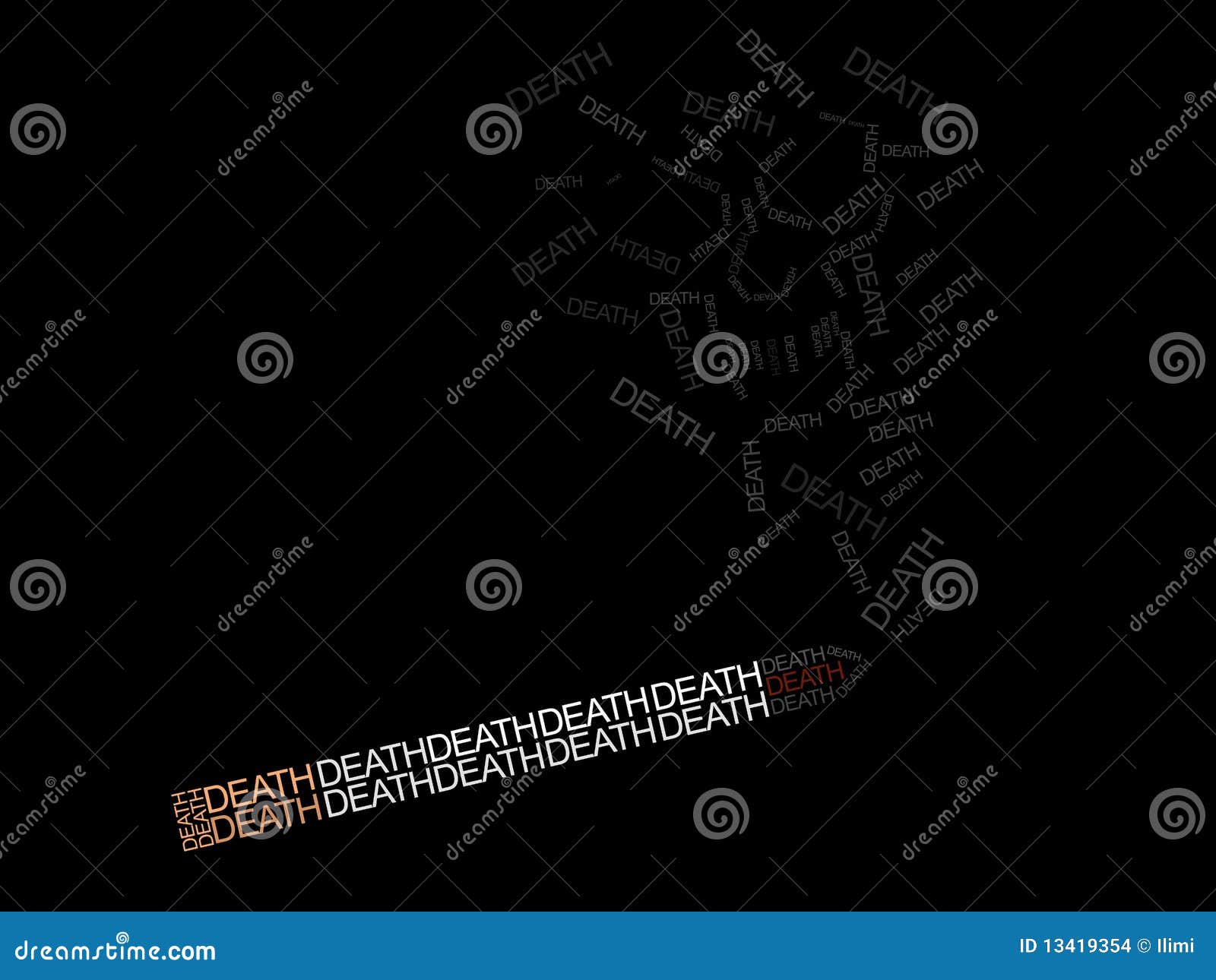 Cigarette - Death - Text, Calligraphy Stock Illustration - Illustration ...