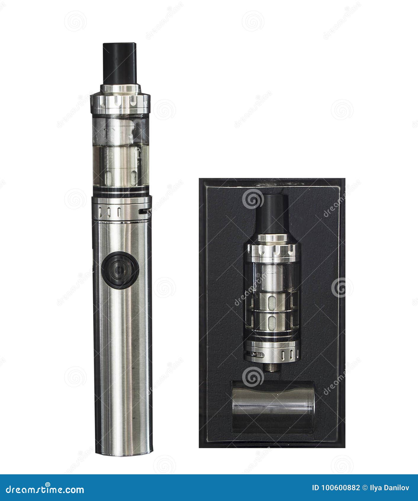 Cigarette stock photo. Image of electronic, background - 100600882