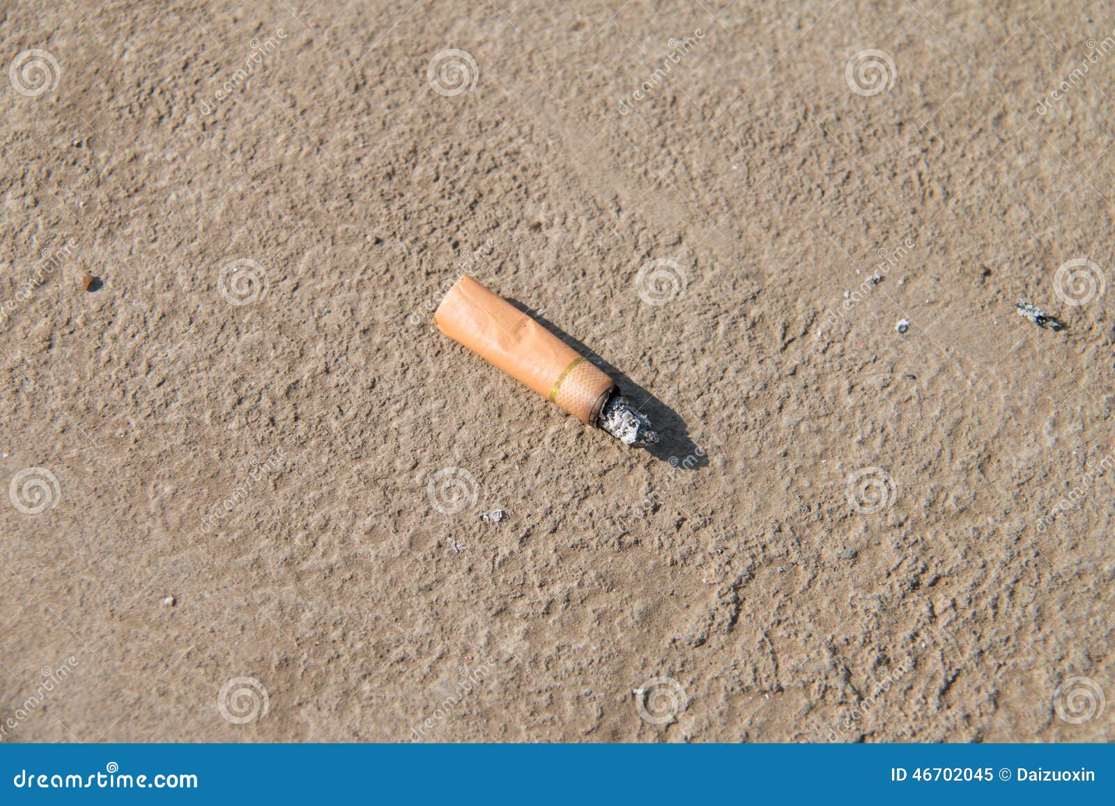 Cigarette end stock image. Image of burnt, health, stop - 46702045