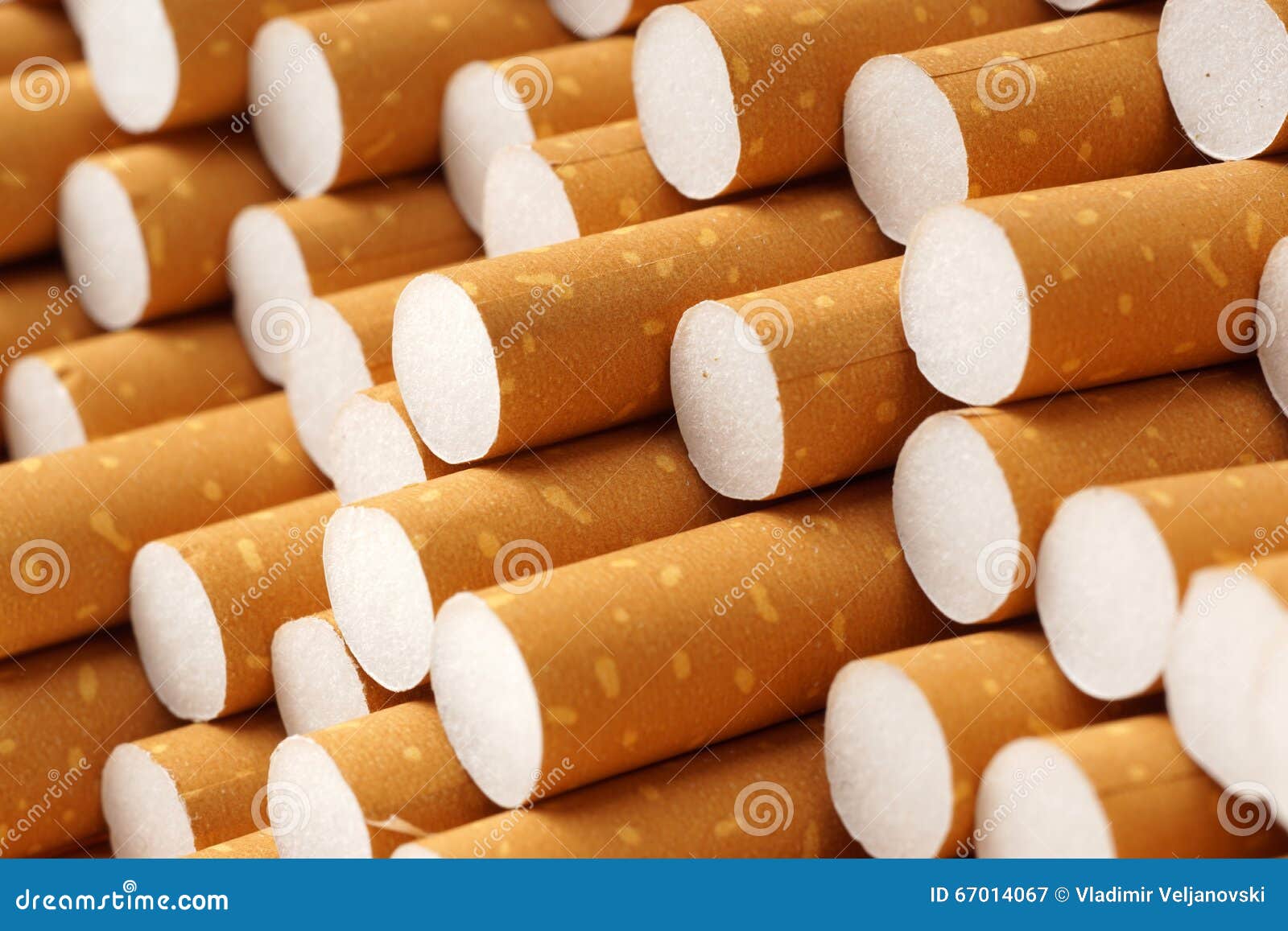Cigarette Filters Background, Close Up Stock Image - Image of cancer ...
