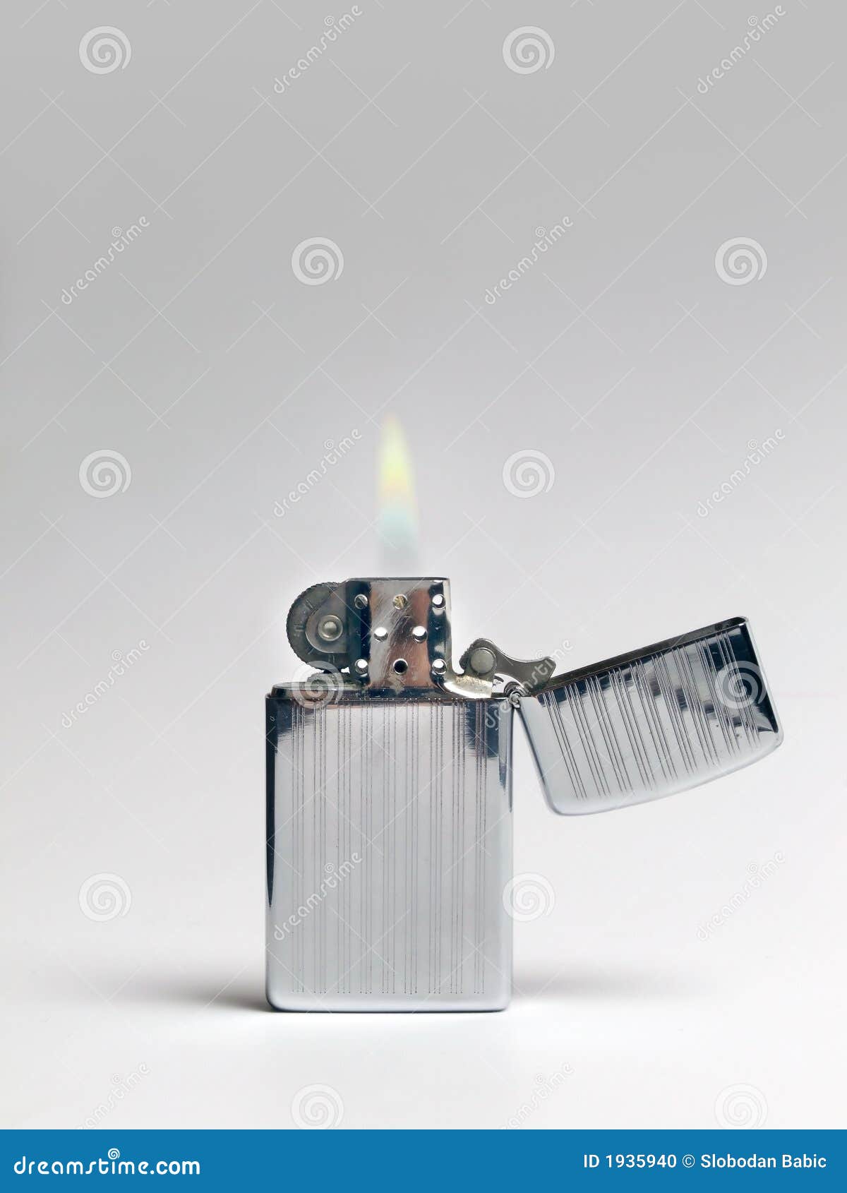 Cigarette Lighter - Lit stock photo. Image of cigarette - 1935940