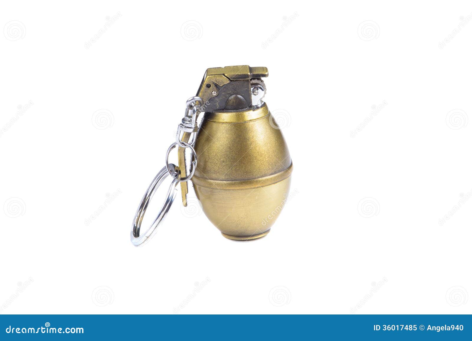 Cigarette Lighter in Shape of Hand Grenade Stock Image - Image of ...
