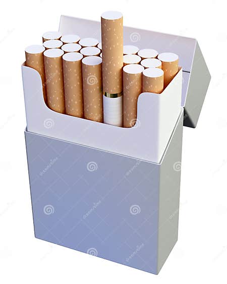 Cigarette pack stock photo. Image of nicotine, product - 13800698