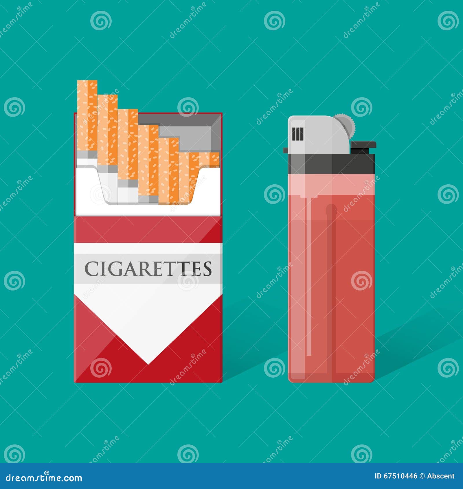 Cigarette Pack Vector