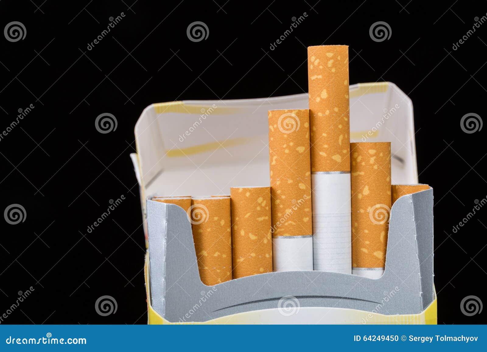 Cigarette pack stock photo. Image of group, narcotic - 64249450