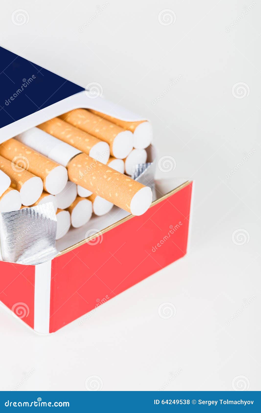 Cigarette pack stock photo. Image of macro, health, addiction - 64249538