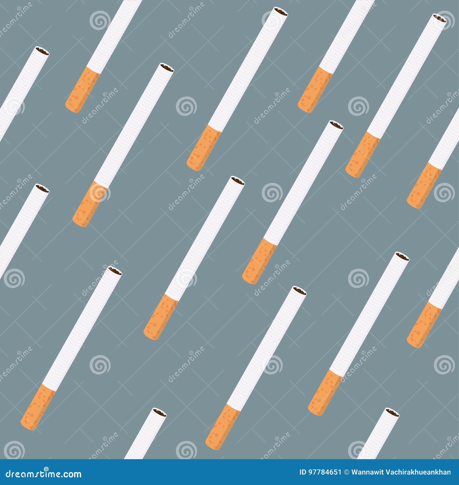 Cigarette pattern stock vector. Illustration of opened - 97784651