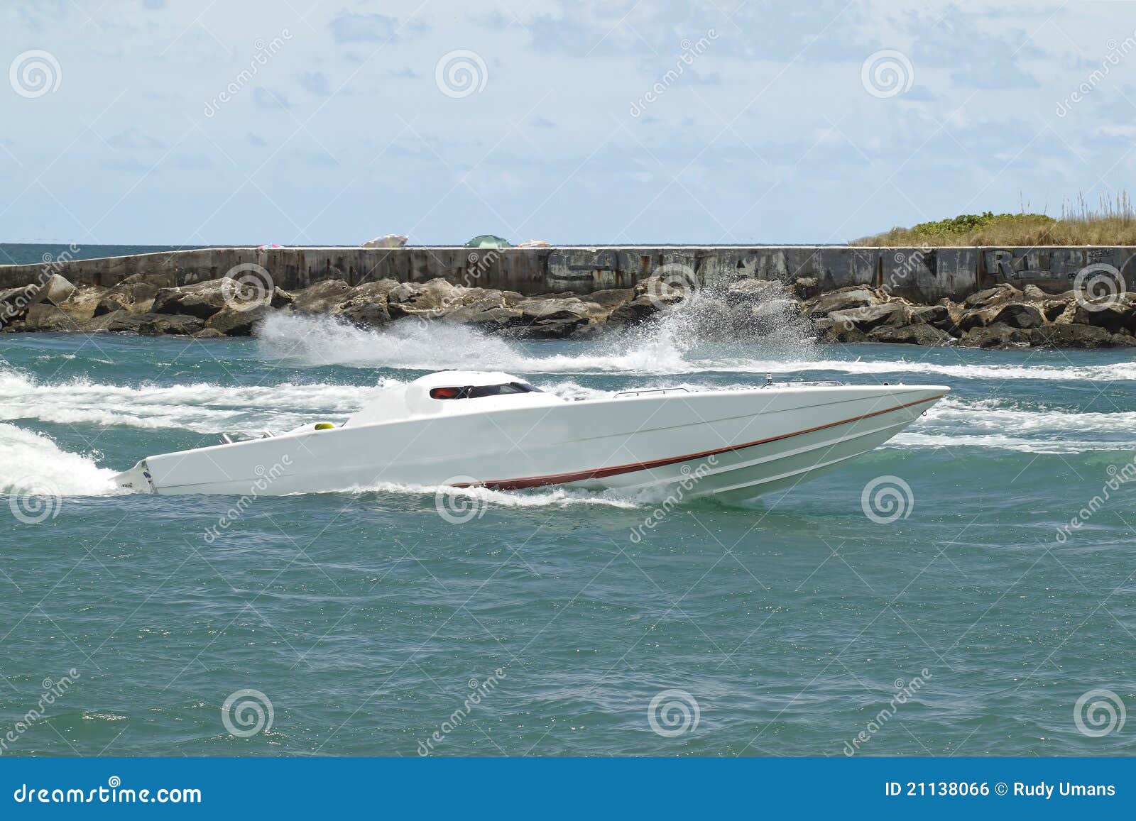 Cigarette race boat - 1 stock photo. Image of speedboat - 21138066