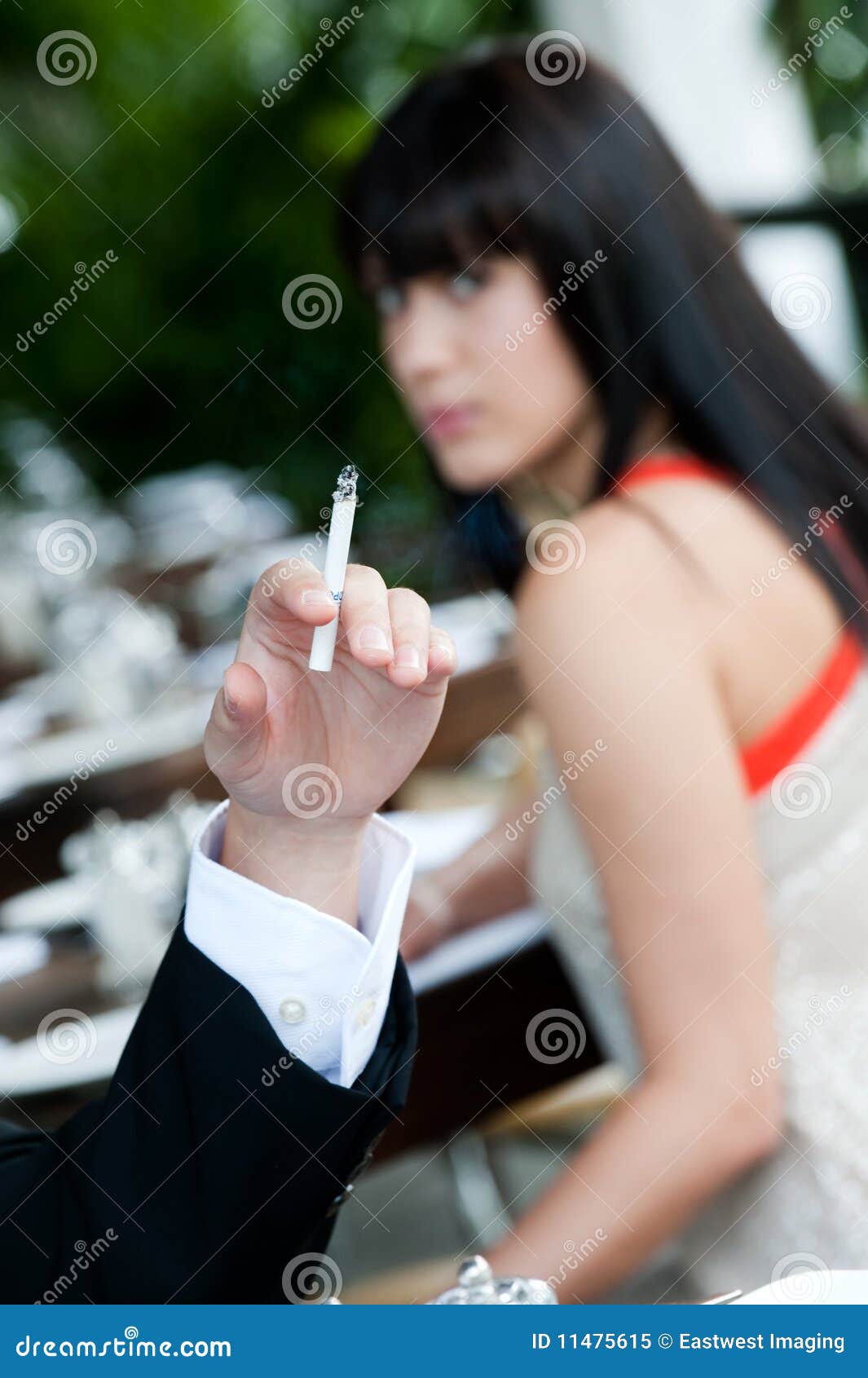 Cigarette at Restaurant stock image. Image of cafeteria - 11475615