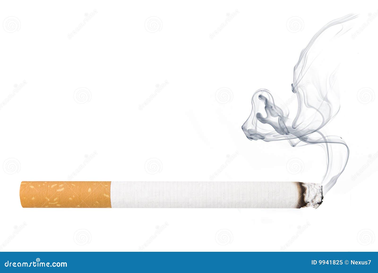 Cigarette With Smoke Royalty Free Stock Photo - Image: 9941825