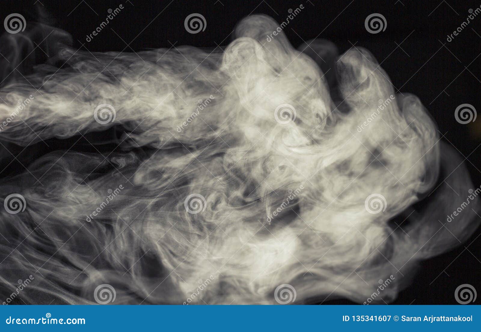 Cigrarette Smoking Causes Environmental Pollution. Stock Image - Image ...