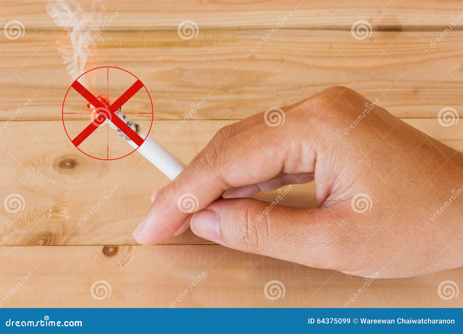 Cigarette Smoking Prohibit Campaign Stock Image - Image of tobacco ...