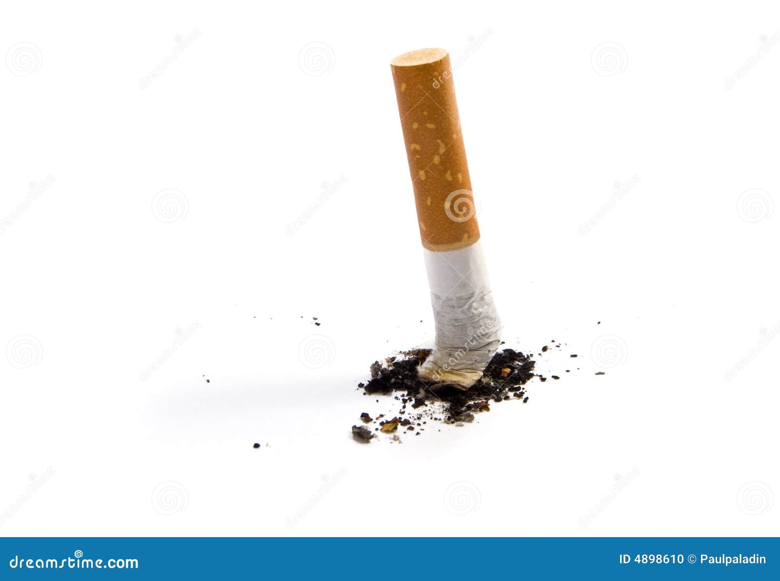 Cigarette stub stock photo. Image of break, trash, nicotine - 4898610