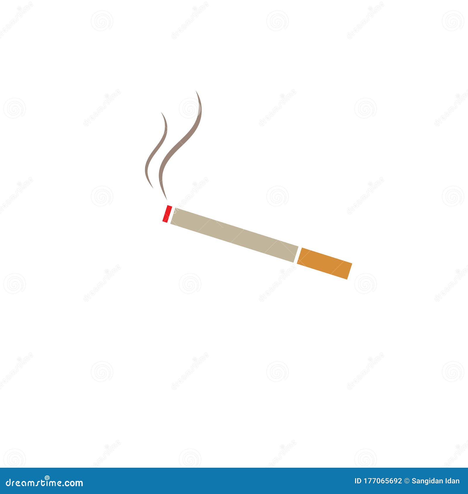 Cigarette Vector Illustration Design Stock Vector - Illustration of ...