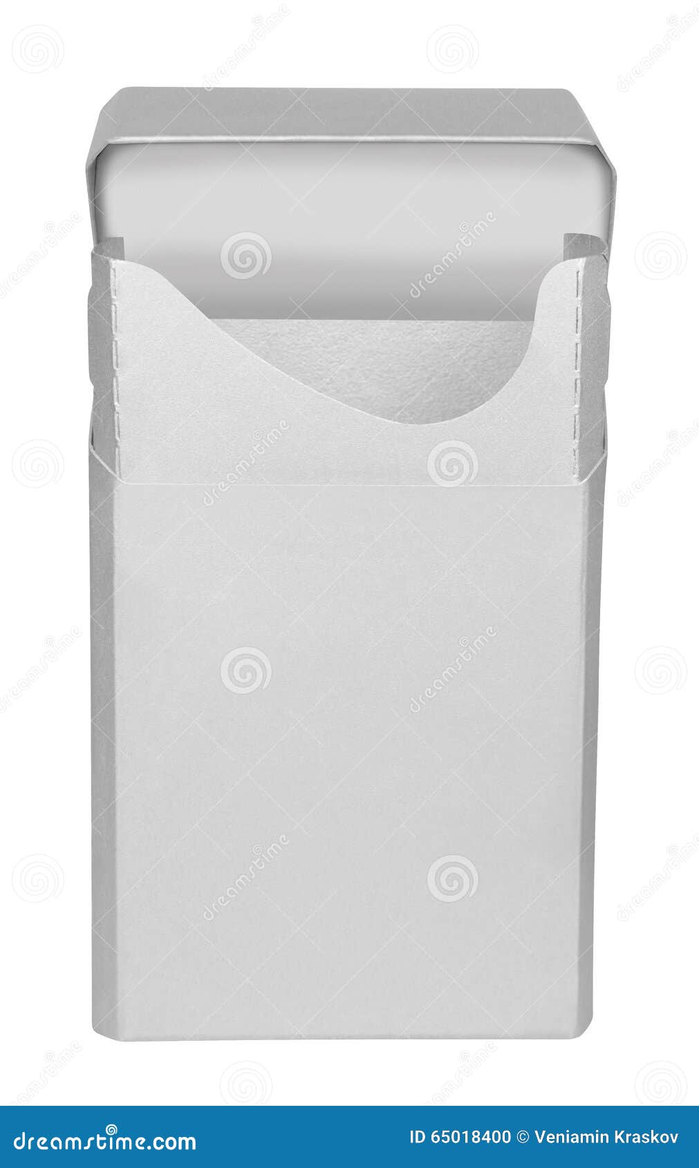 Cigarettes Box - Opened Empty Stock Photo - Image of cardboard ...