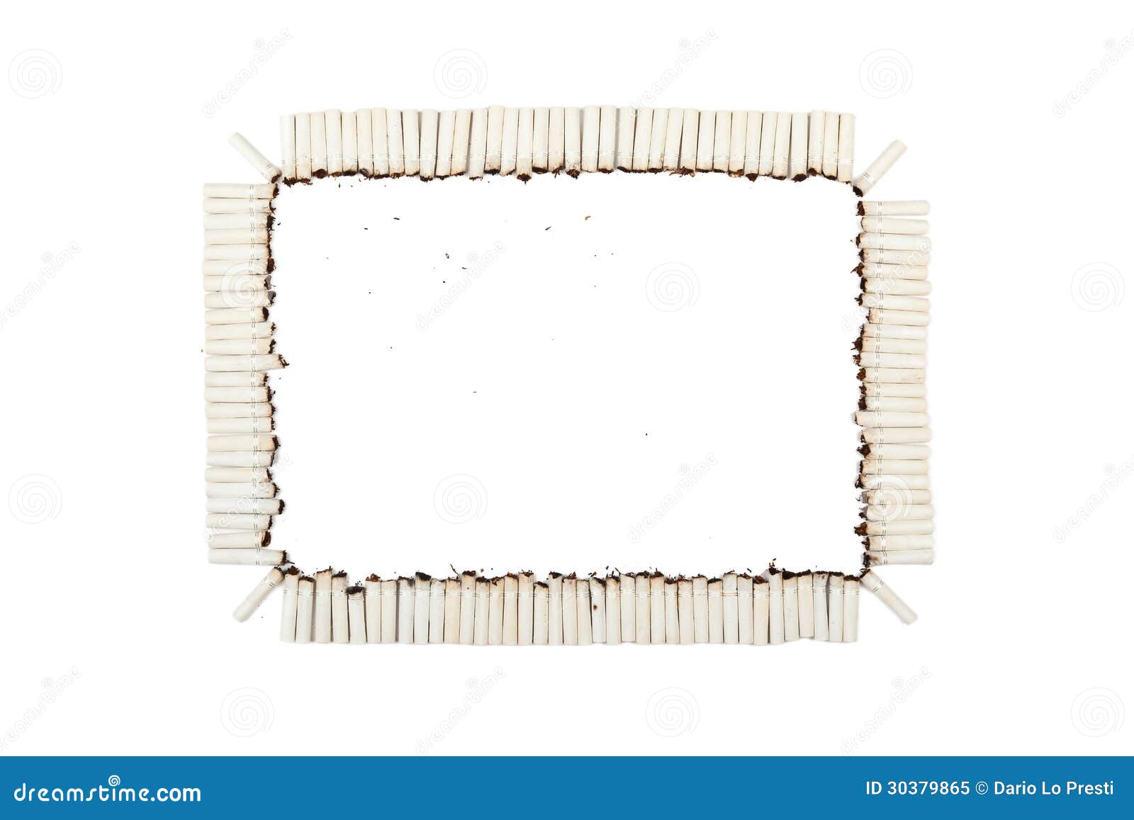 Cigarettes Frame stock image. Image of isolated, cigarette - 30379865