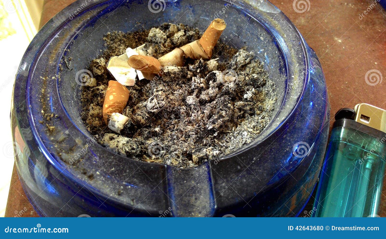 Cigarettes stock photo. Image of fire, lighter, ashtray - 42643680