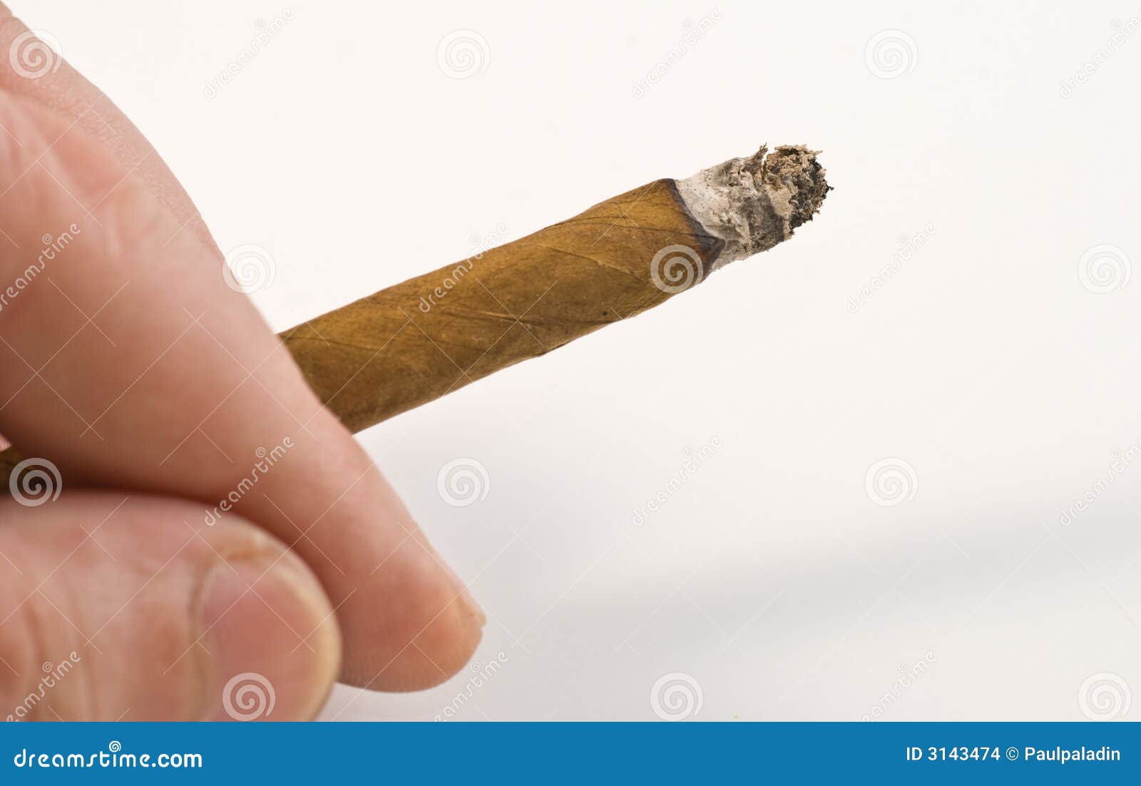 Cigarillo stock photo. Image of breaks, area, hand, addictions - 3143474