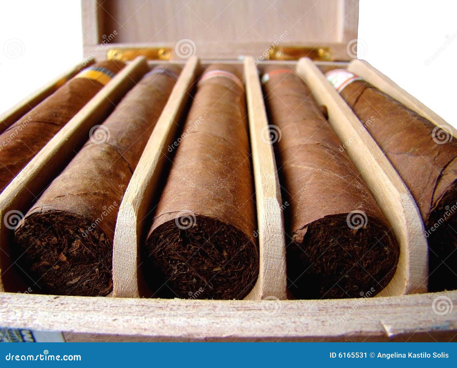 Cigarros marrones cubanos imagen de archivo. Imagen de grupo - 6165531