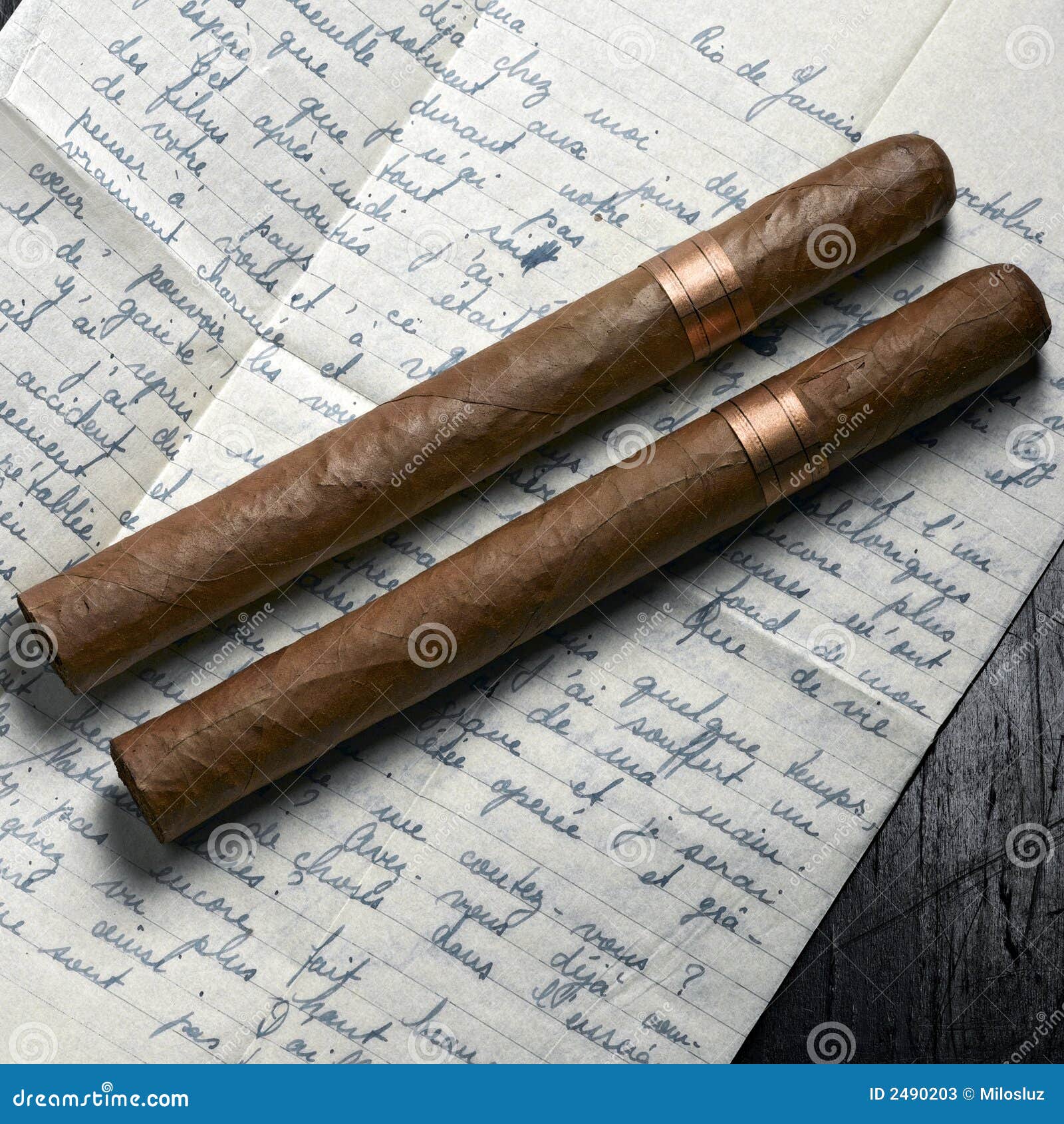 Cigars stock image. Image of havana, hand, cigar, rolled - 2490203