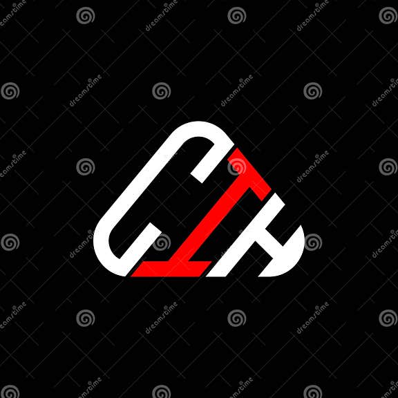 CIH Letter Logo Creative Design with Vector Graphic, CIH Simple and ...