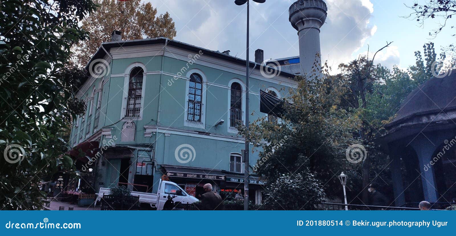 Cihangir District of Istanbul, Turkey Editorial Stock Image - Image of ...