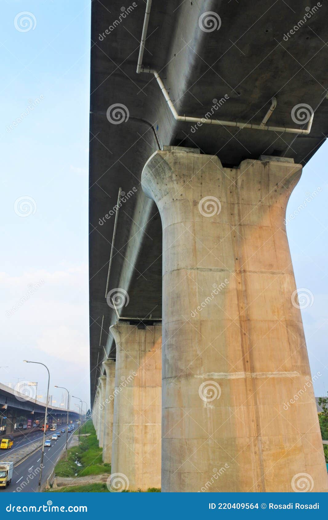 Cikarang - West Java Indonesia, June 2 -2021: High-speed Rail Bridge ...
