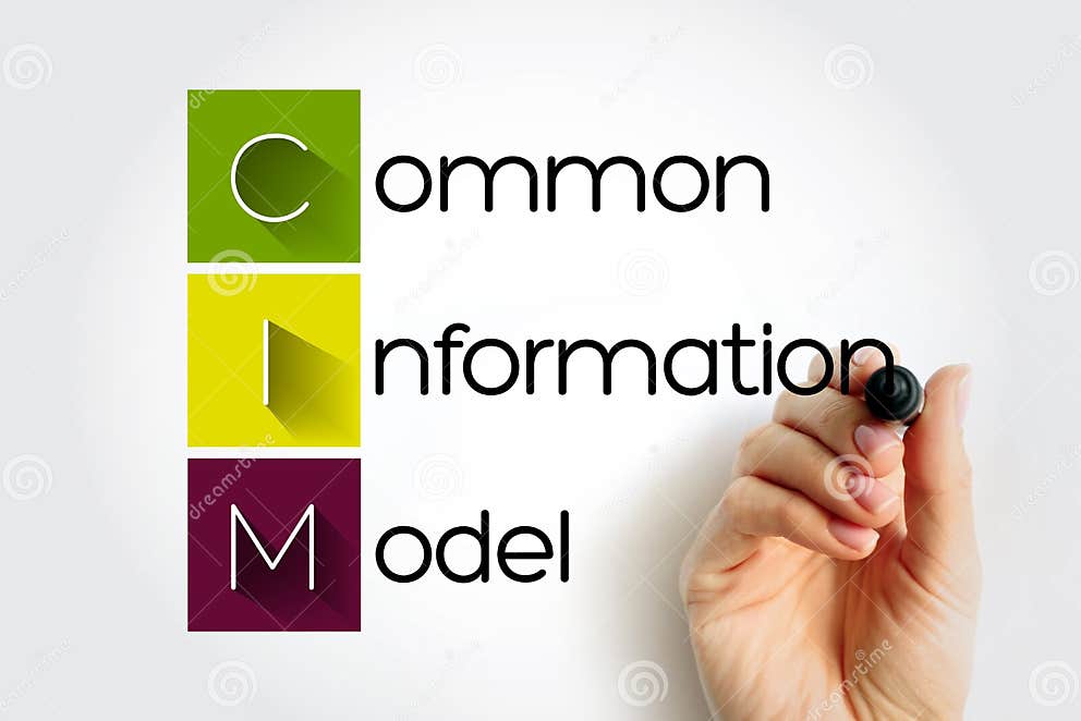 CIM Common Information Model - Open Standard that Defines How Managed ...