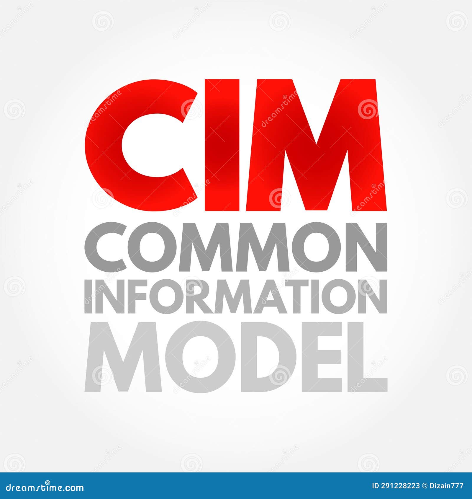 CIM Common Information Model - Open Standard that Defines How Managed ...