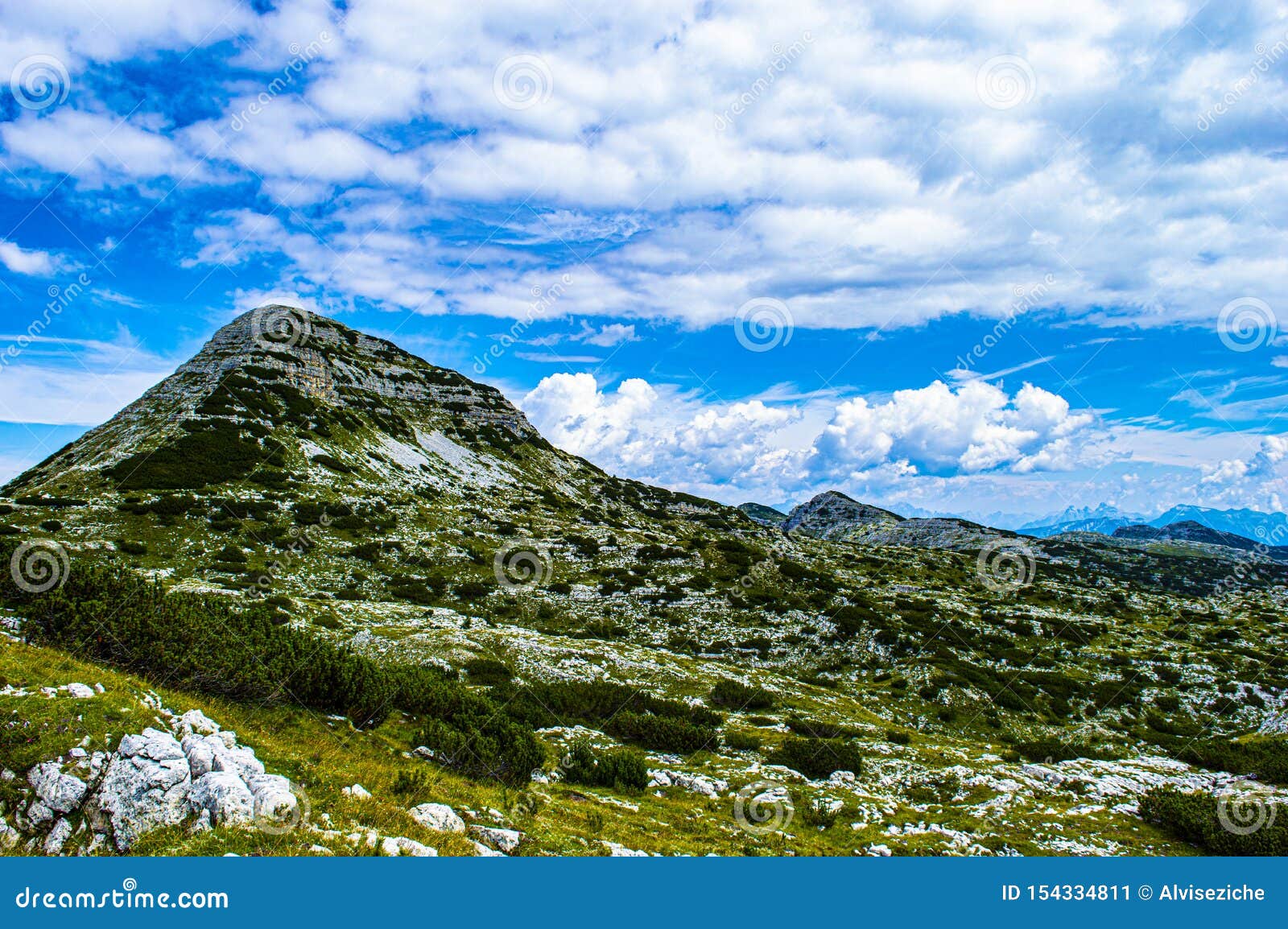 Cima dodici mountains stock image. Image of italian - 154334811